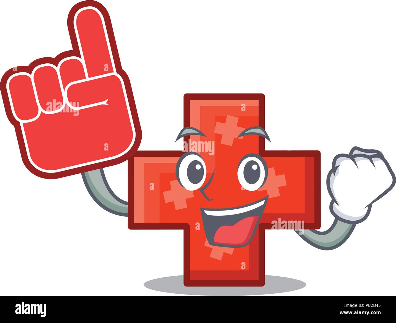 Children in red cross Stock Vector Images - Alamy