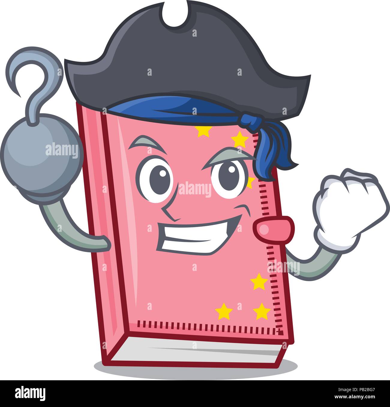 Pirate diary character cartoon style Stock Vector Image & Art - Alamy