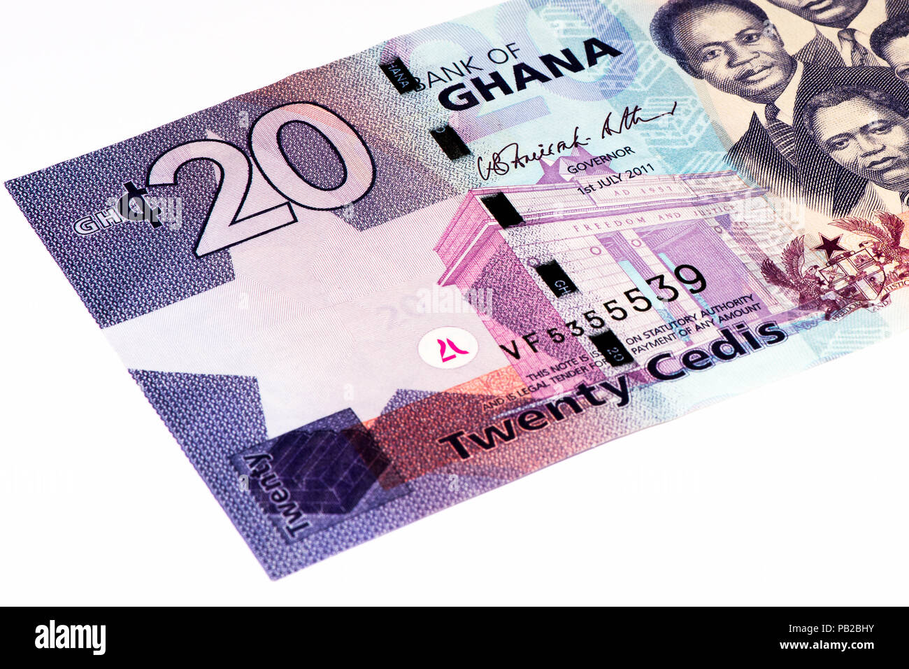 20 cedis banknote hi-res stock photography and images - Alamy