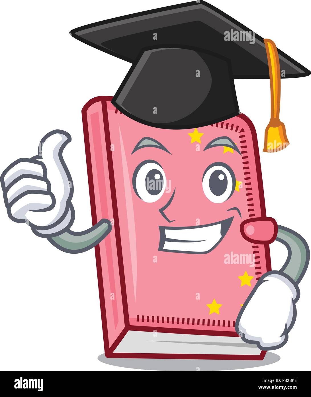 Graduation diary character cartoon style Stock Vector Image & Art - Alamy