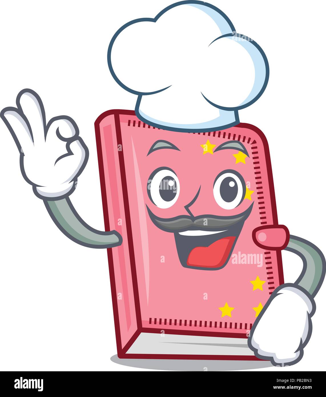 Chef diary character cartoon style Stock Vector Image & Art - Alamy