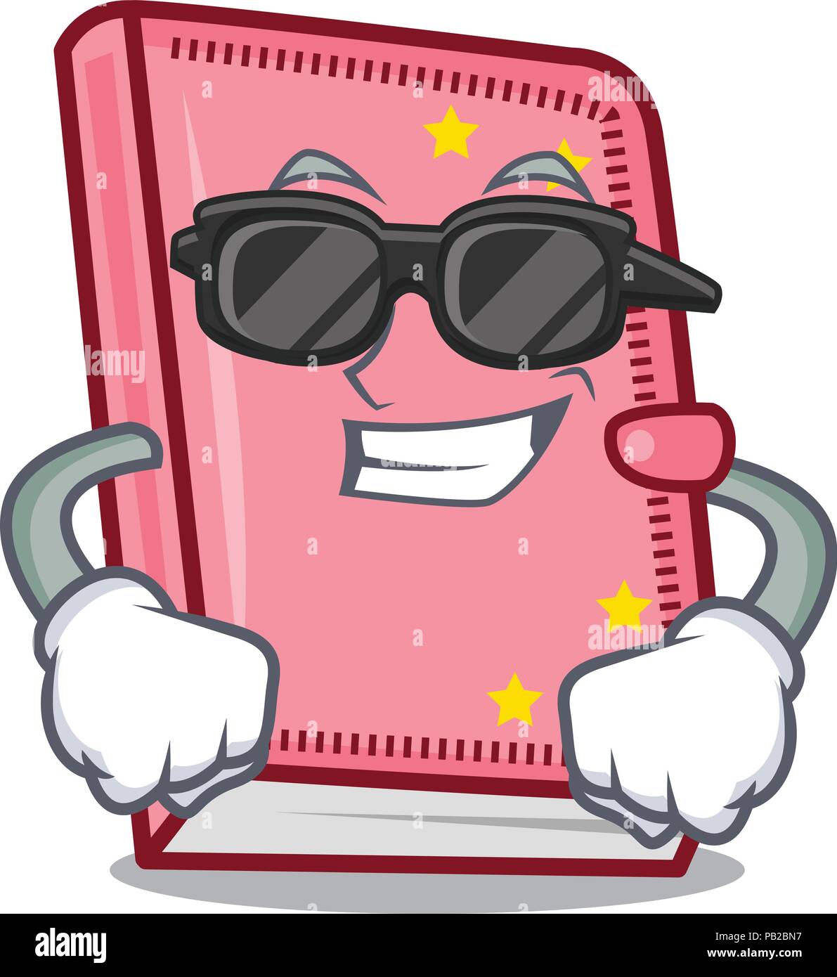 Super cool diary character cartoon style Stock Vector Image & Art - Alamy