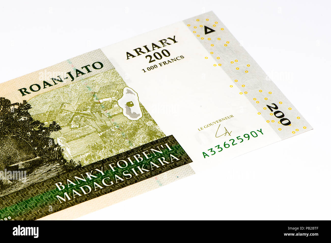 Ariary banknote hi-res stock photography and images - Alamy