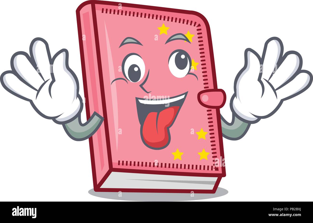 Crazy diary mascot cartoon style Stock Vector Image & Art - Alamy