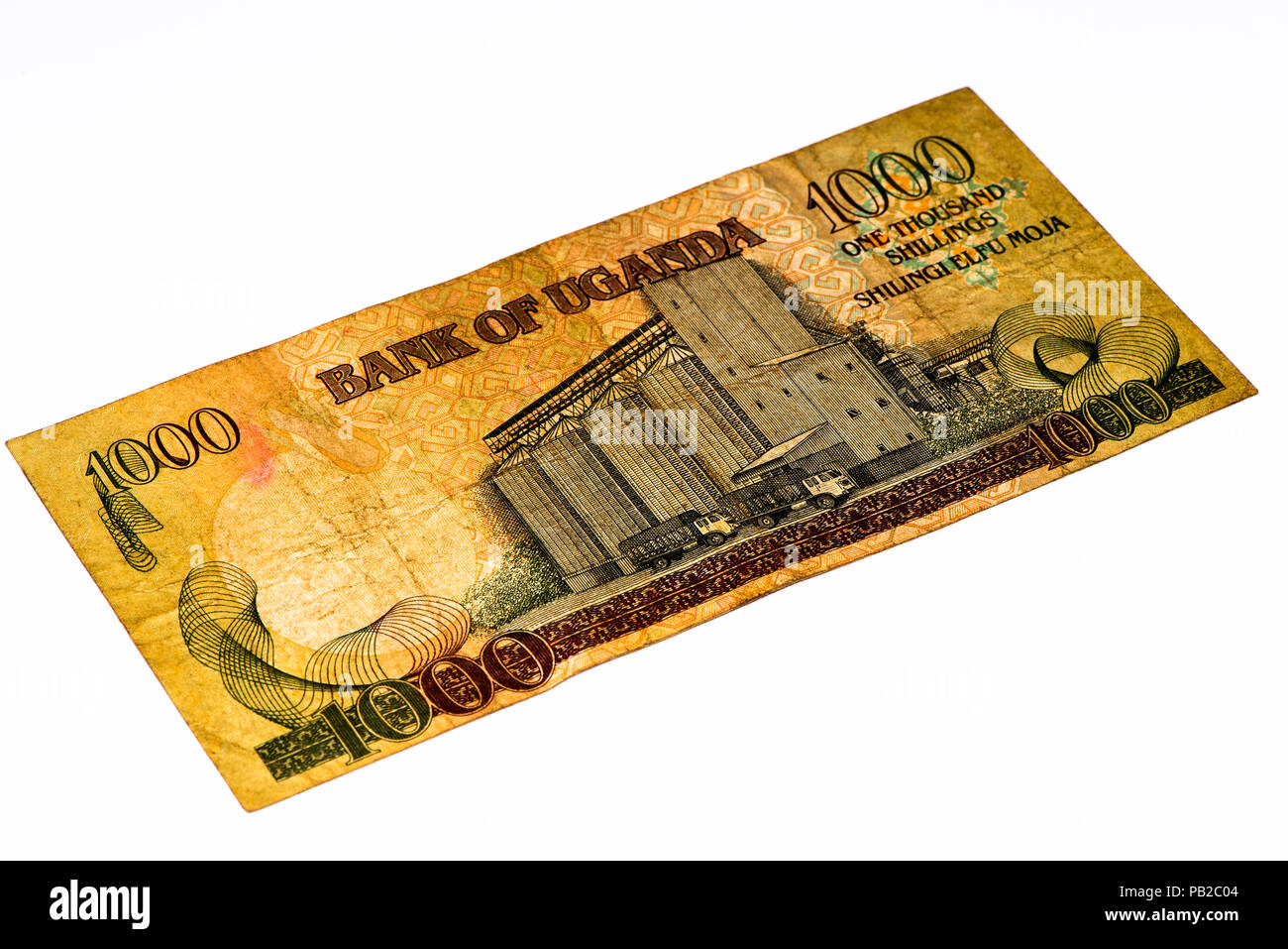 Uganda 1000 shilling bank note hi-res stock photography and images - Alamy