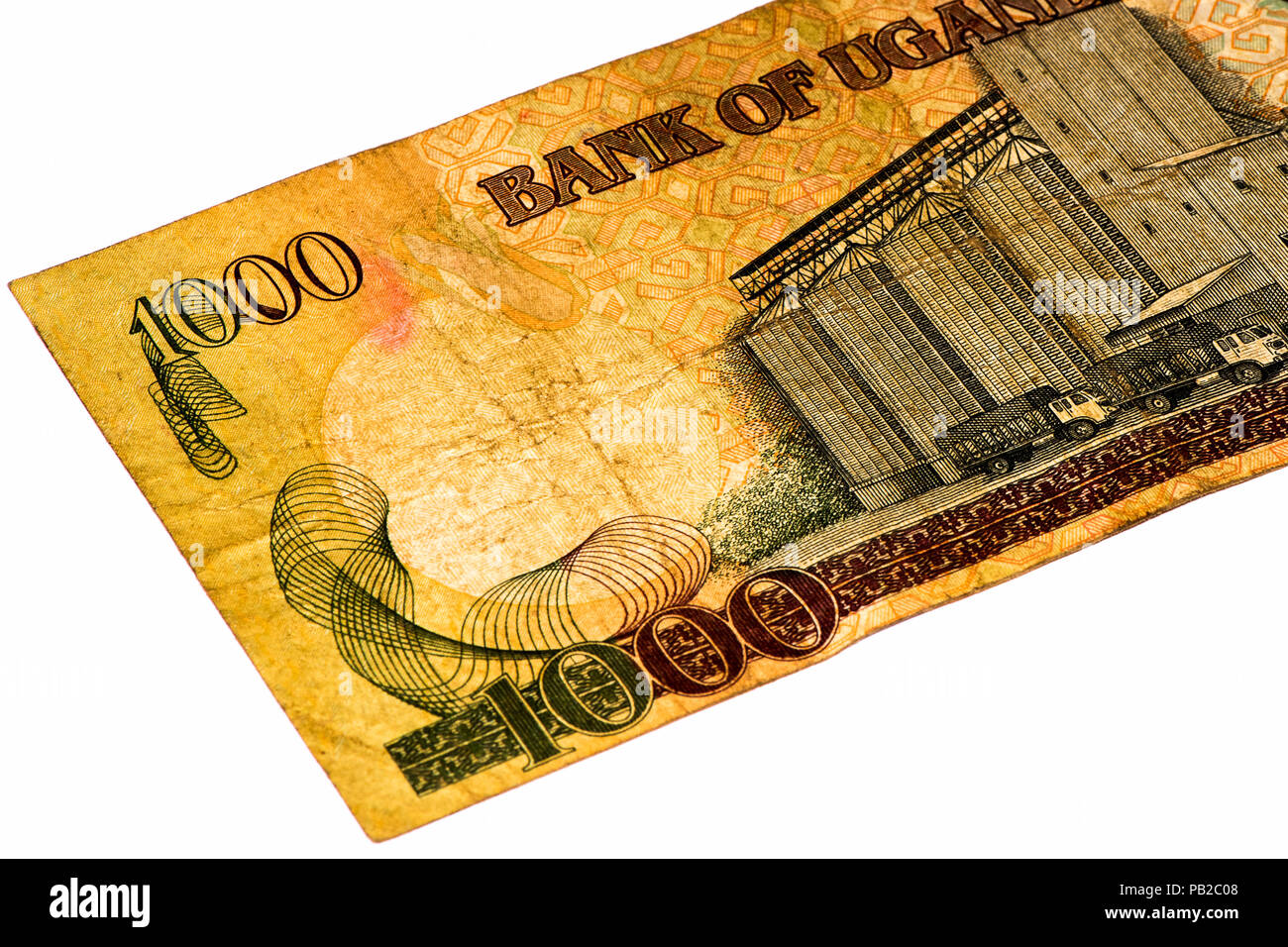 Uganda 1000 shilling bank note hi-res stock photography and images - Alamy