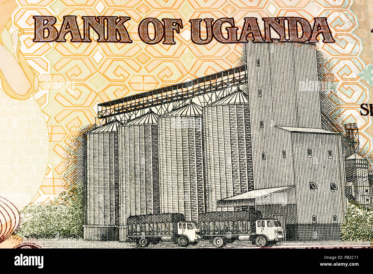 Uganda 1000 shilling bank note hi-res stock photography and images - Alamy