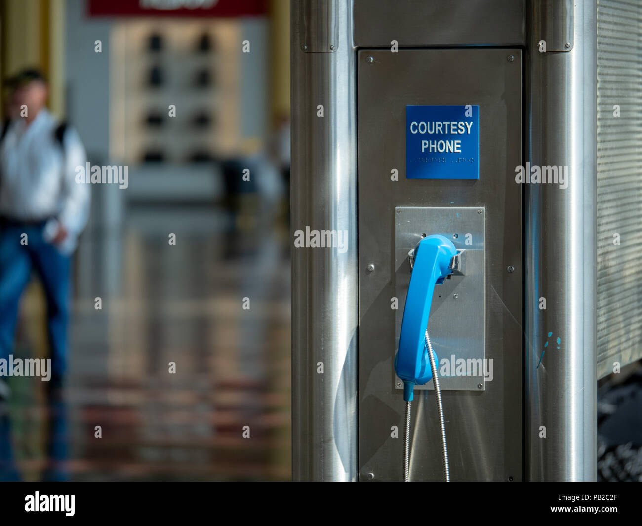 Airport concierge sign hi-res stock photography and images - Alamy