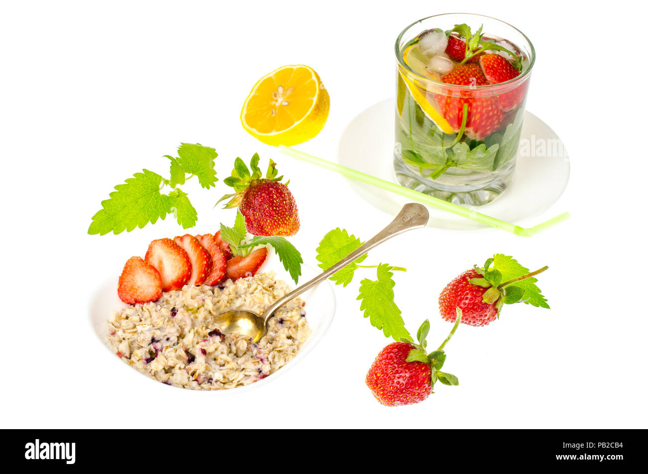 Fitness lunch hi-res stock photography and images - Alamy