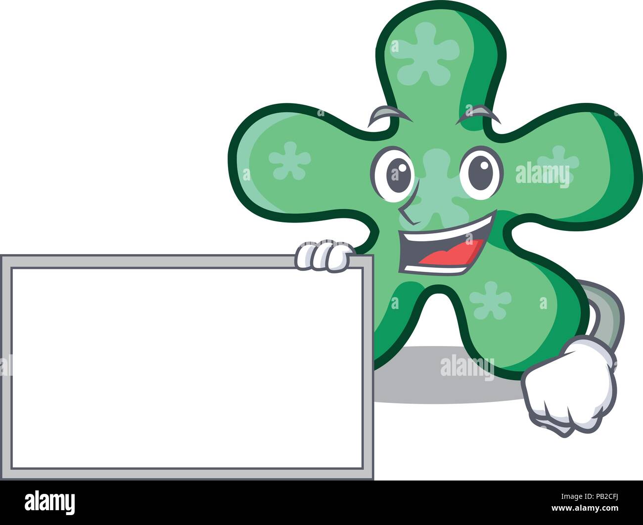 With board free form character cartoon Stock Vector Image & Art - Alamy