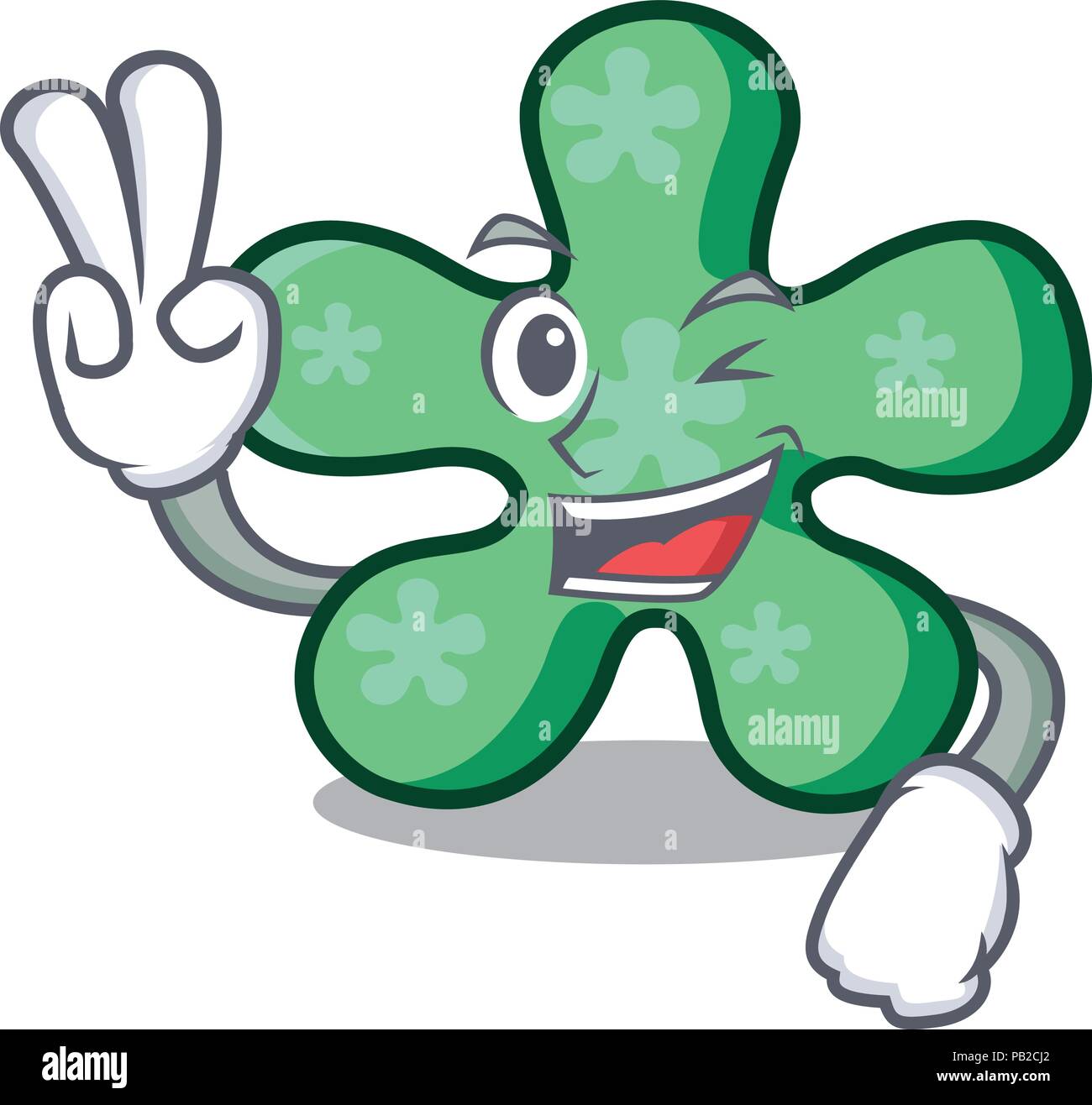 Two finger free form character cartoon Stock Vector Image & Art - Alamy