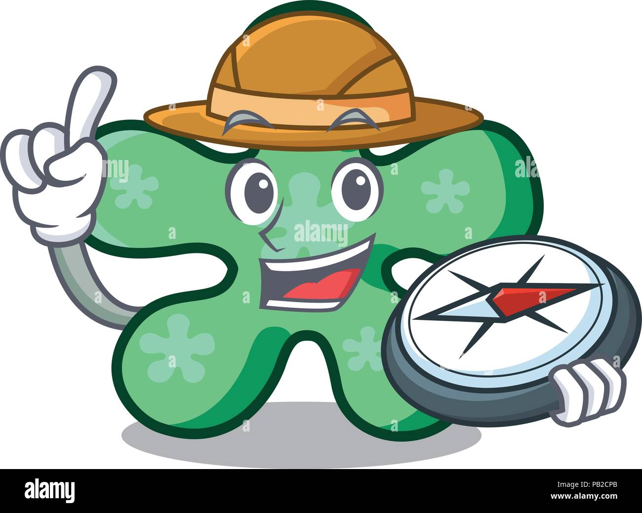 Explorer free form mascot cartoon Stock Vector Image & Art - Alamy