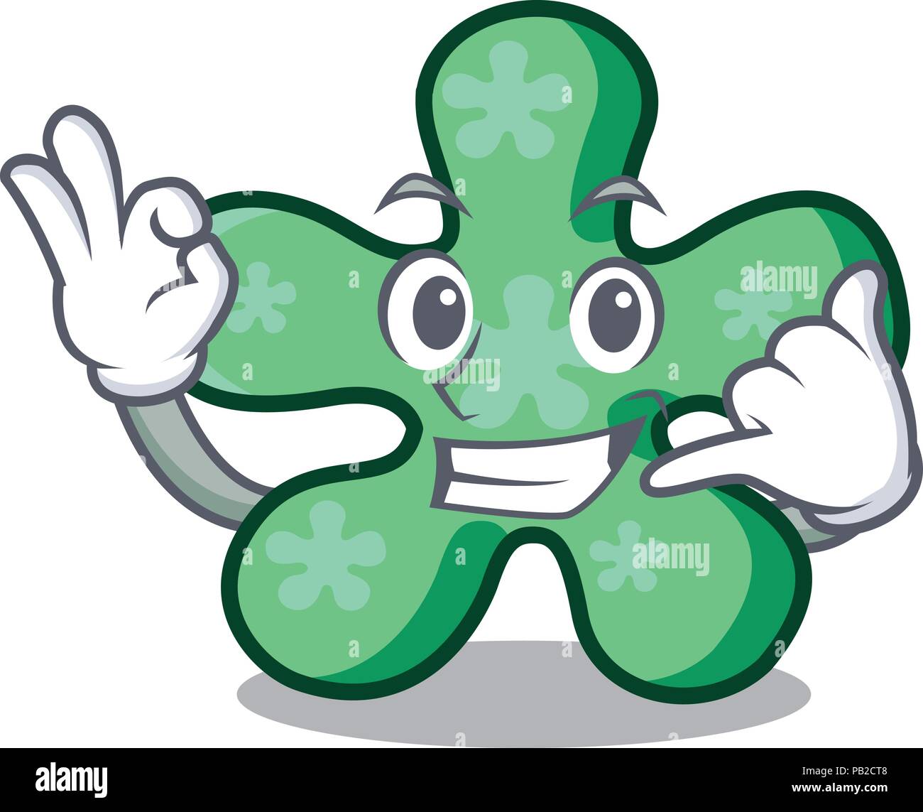 Call me free form mascot cartoon Stock Vector Image & Art - Alamy