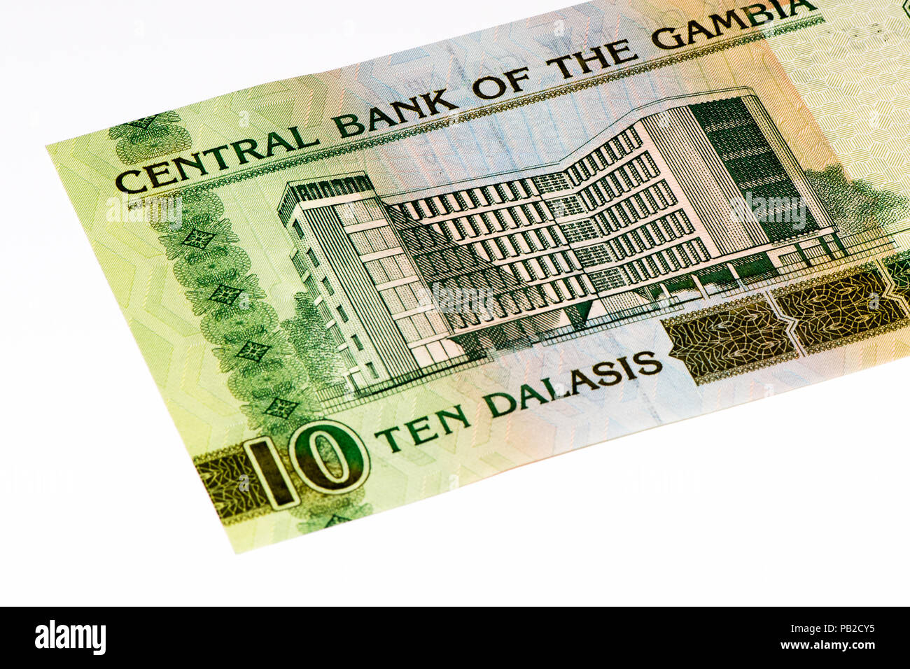 10 gambian dalasi bank note hi-res stock photography and images - Alamy