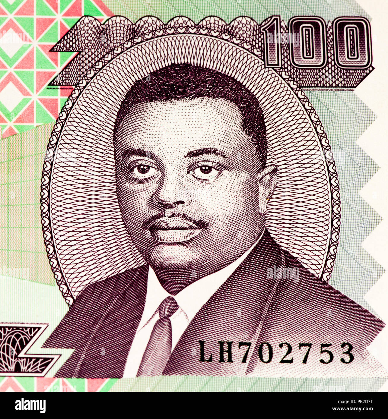 100 Burundian francs. Burundian franc is the national currency of ...