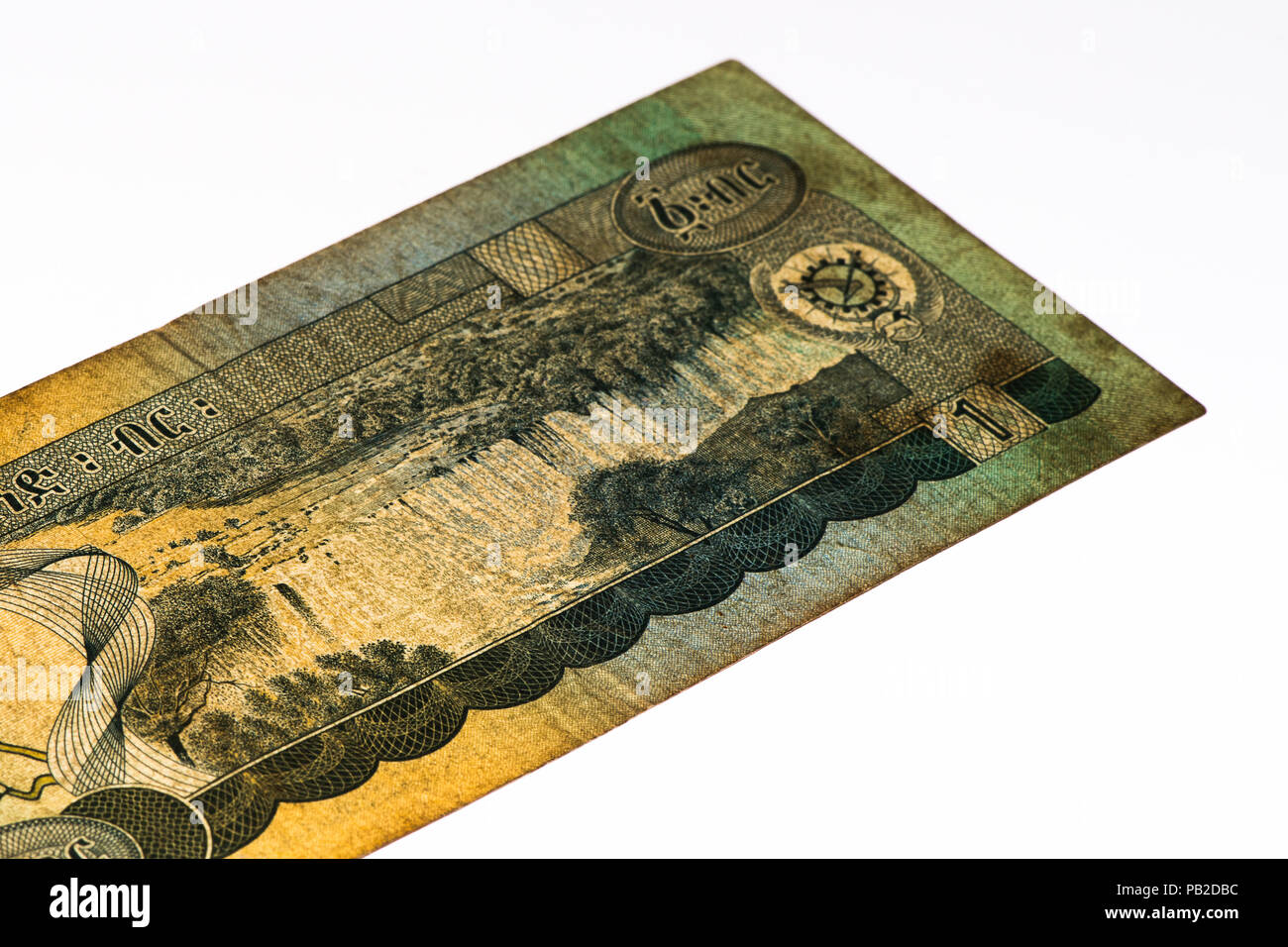 Ethiopia one birr bank note hi-res stock photography and images - Alamy