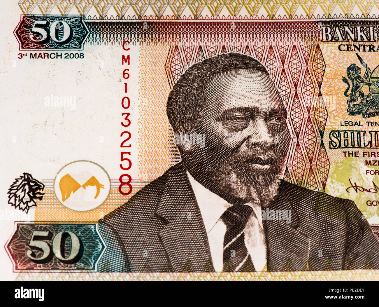 50 kenyan shilling national currency hi-res stock photography and ...
