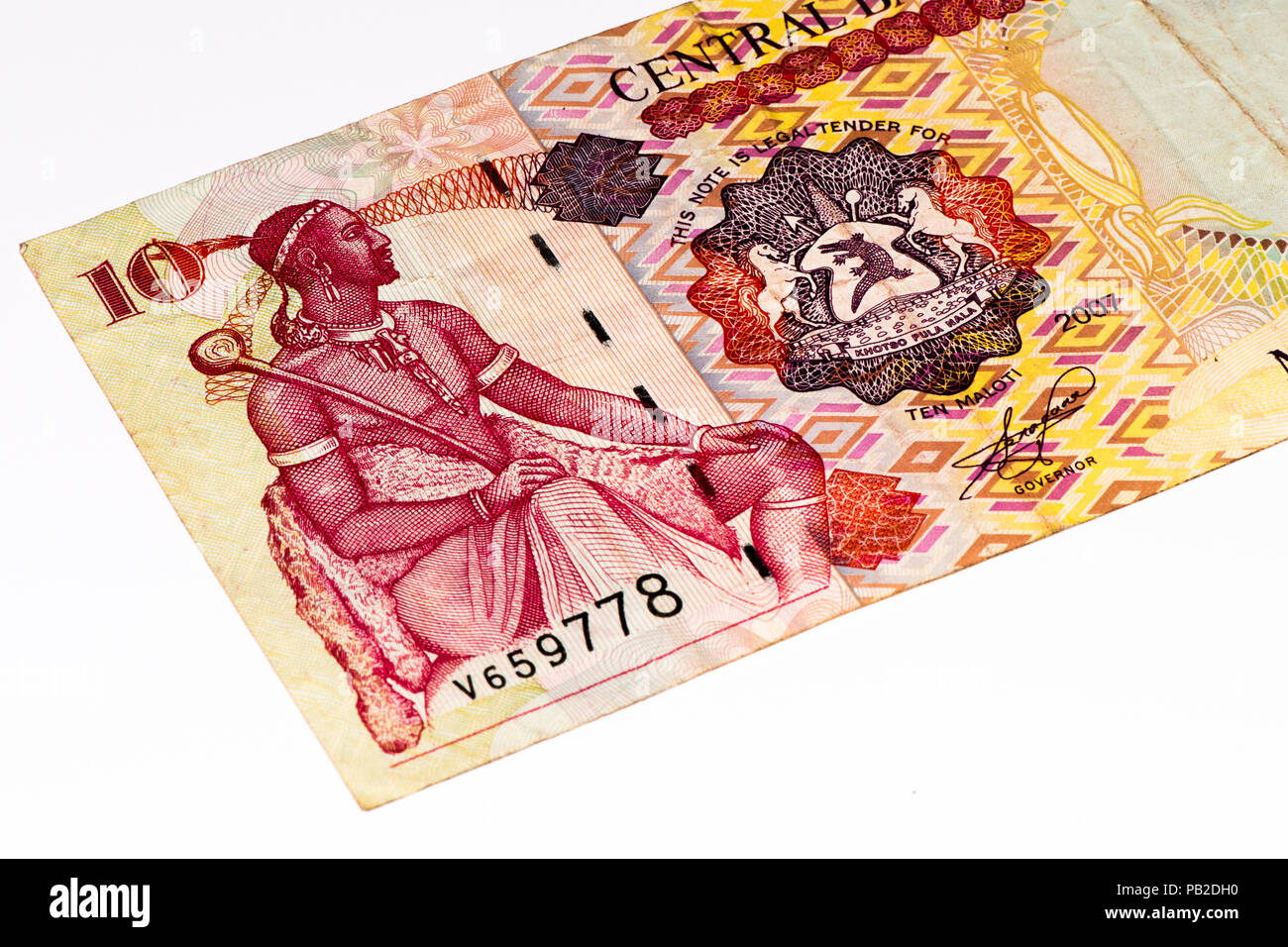Lesotho loti currency hi-res stock photography and images - Alamy