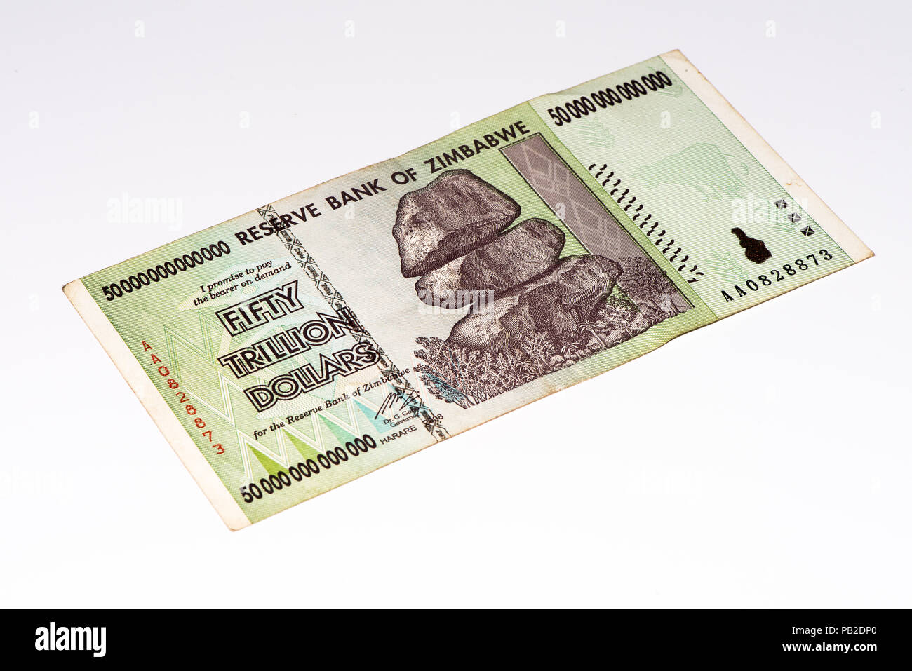 One trillion dollar note hi-res stock photography and images - Alamy