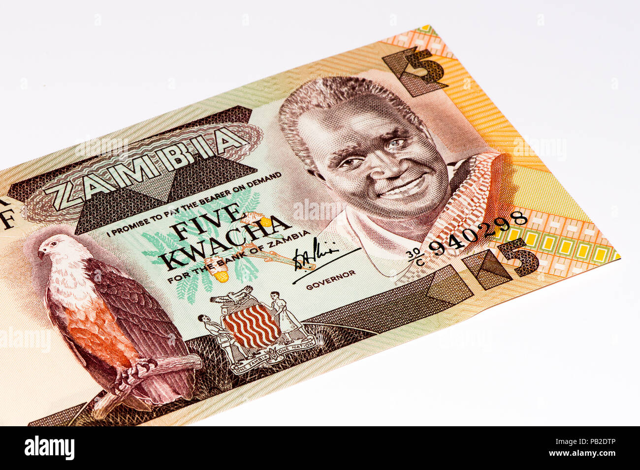 Zambian kwacha banknote hi-res stock photography and images - Alamy