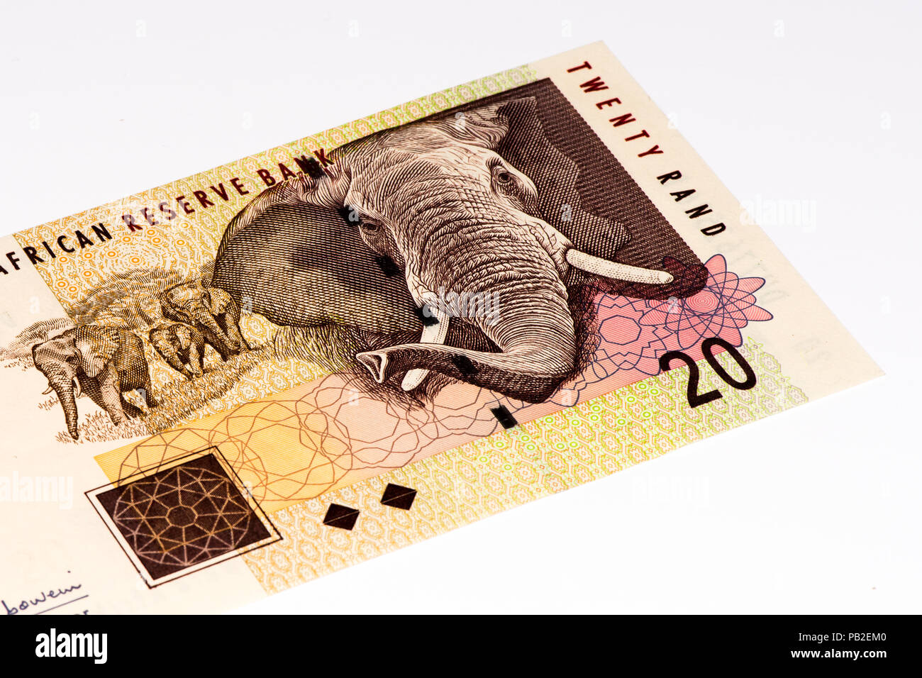 20 South African Rands Bank Note South African Rands Is The National Currency Of South Africa 20-south-african-rands-bank-note-south-african-rands-is-the-national-currency-of-south-africa