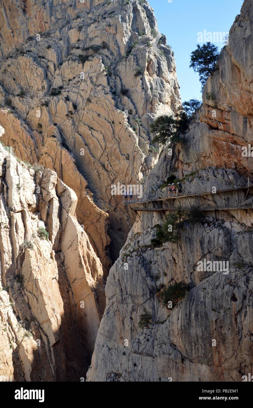 Spain walking caminito del hi-res stock photography and images - Alamy