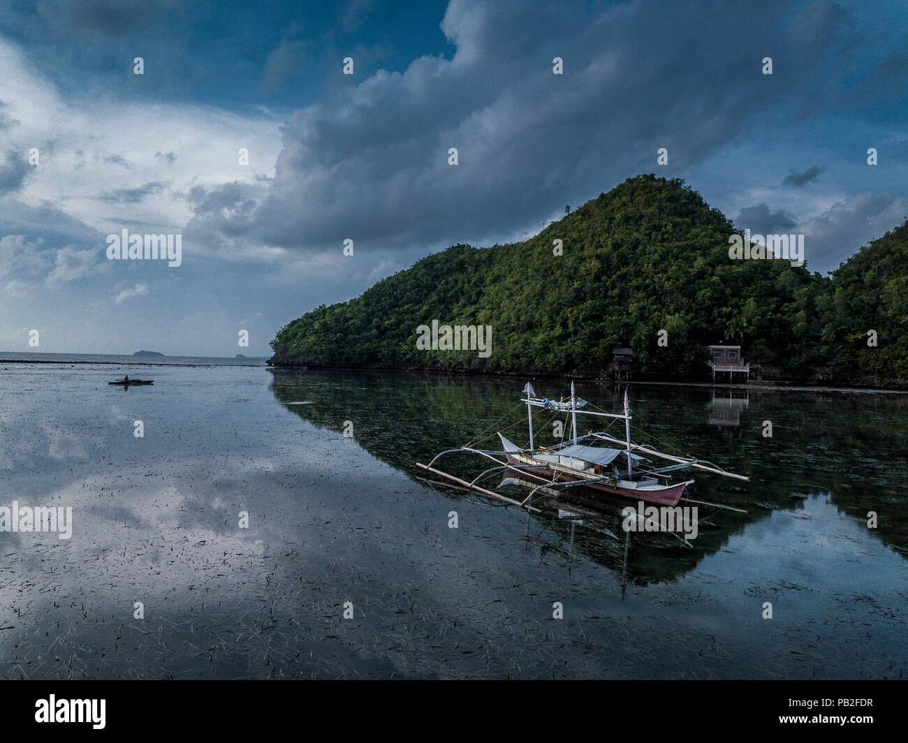 Boat in the Philippines Stock Photo - Alamy