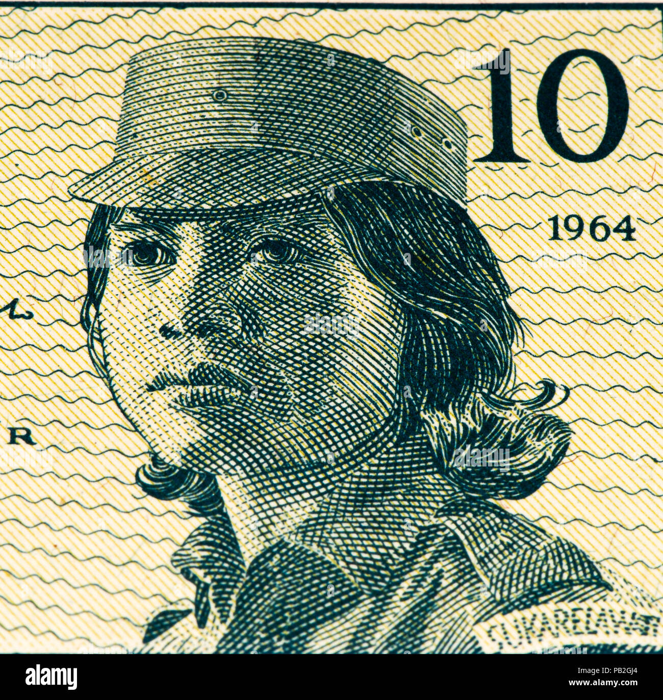 10 sen bank note. Sen is the former currency of Indonesia Stock Photo ...