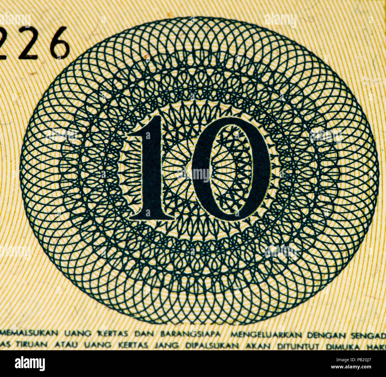 10 Sen Note High Resolution Stock Photography and Images - Alamy