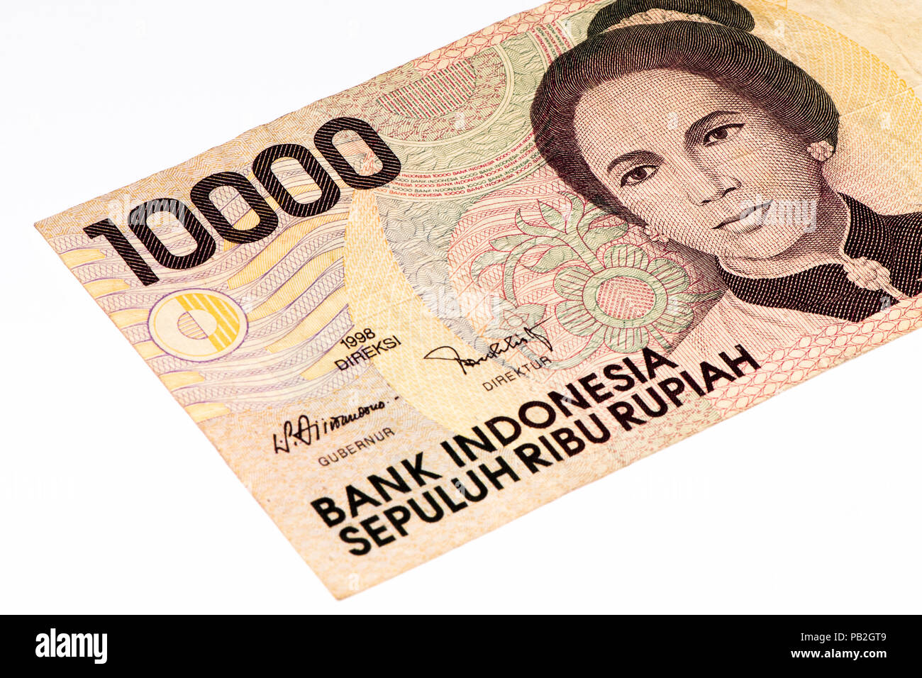 Indonesian 10000 rupiah currency note hi-res stock photography and ...