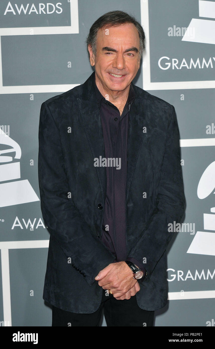Neil Diamond- 51th Grammy Awards 2009 at the Staples center In Los ...
