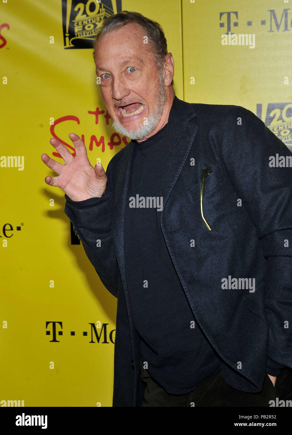 Robert Englund - 20th ann. Party The Simpsons at the Barker Hanger in ...