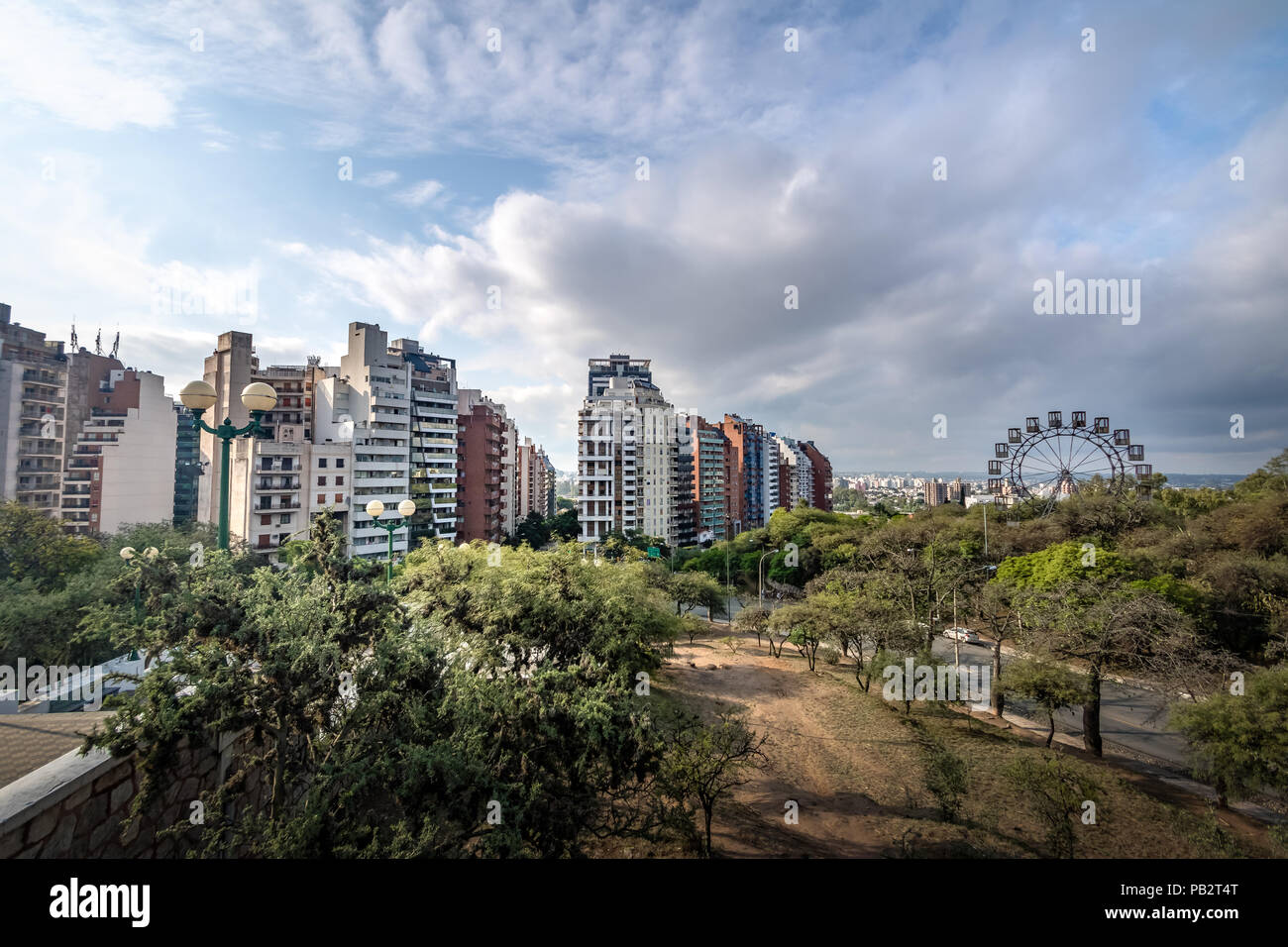 Sarmiento Park Stairs viewpoint (Escaleras) - Cordoba, Argentina Stock ...
