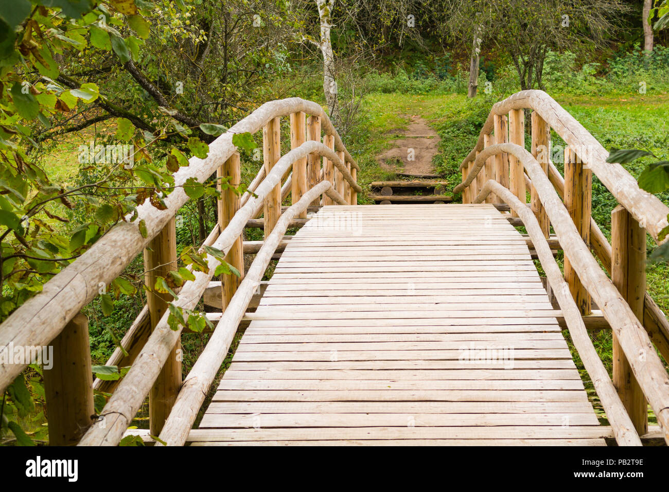 Single bridge in nature hi-res stock photography and images - Alamy
