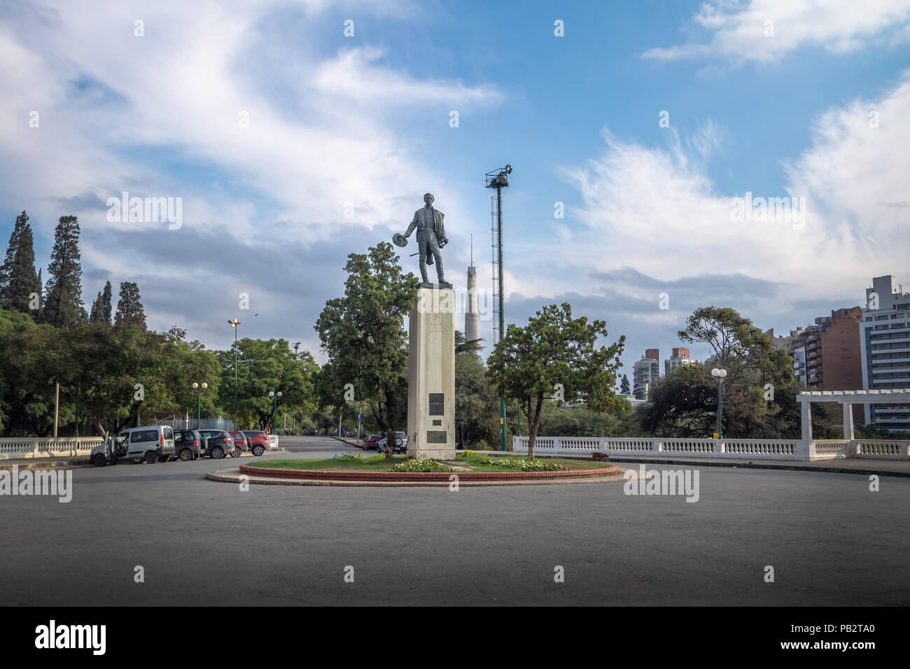 Jose Gervasio Artigas Monument at Sarmiento Park Stairs (Escaleras ...