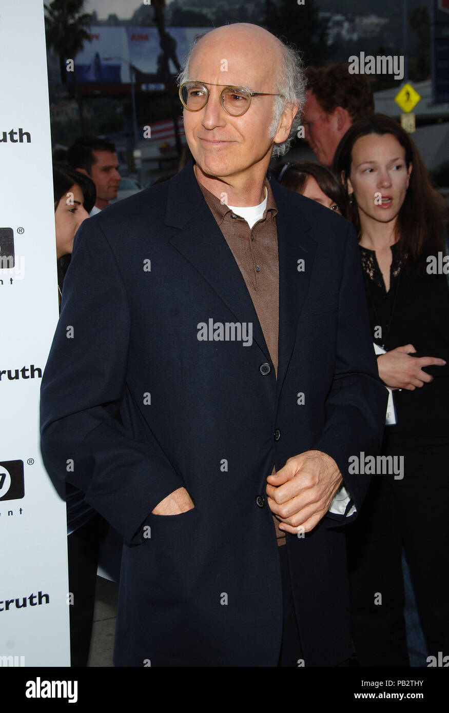 Larry David arriving at " AN INCONVENIENT TRUTH Premiere " at the DGA ...