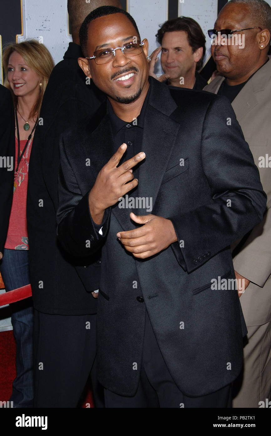 Martin Lawrence arriving at the WILD HOGS Premiere at the El Capitan ...