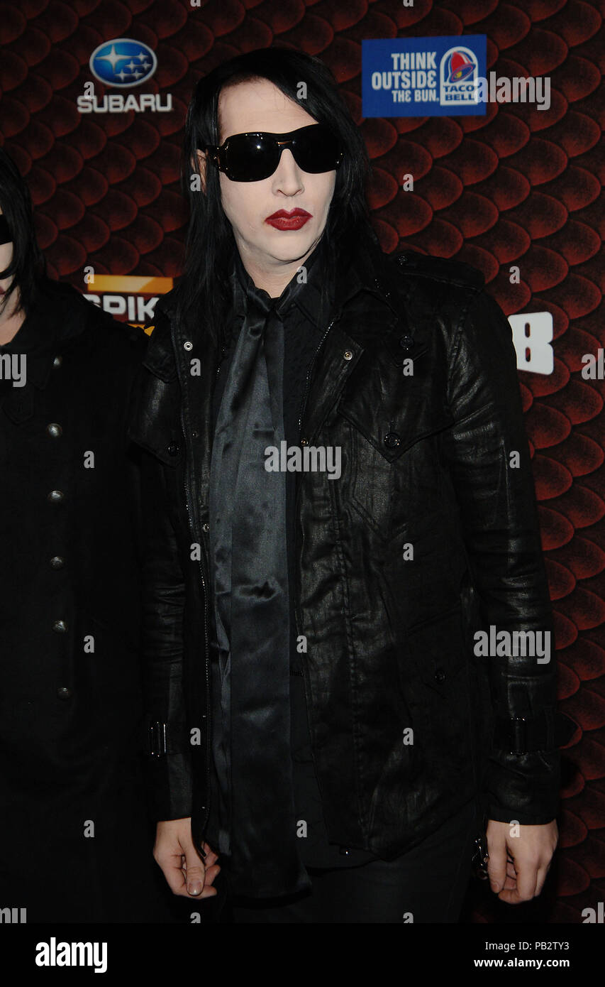 Mansonmarilyn 64 red carpet event hi-res stock photography and images ...