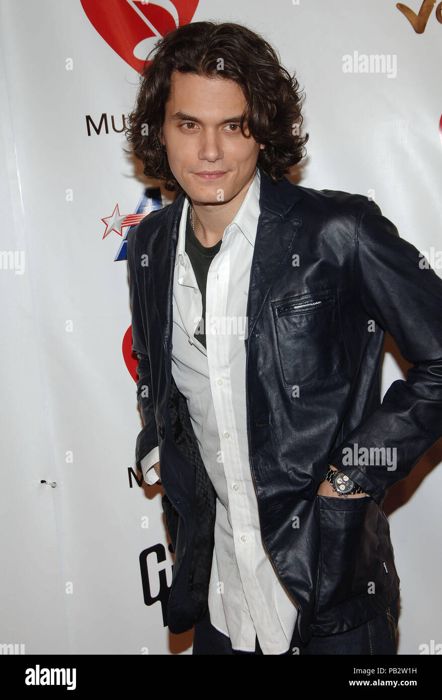 John Mayer arriving at the 2007 Musicares Person Of The Year Don Henley ...