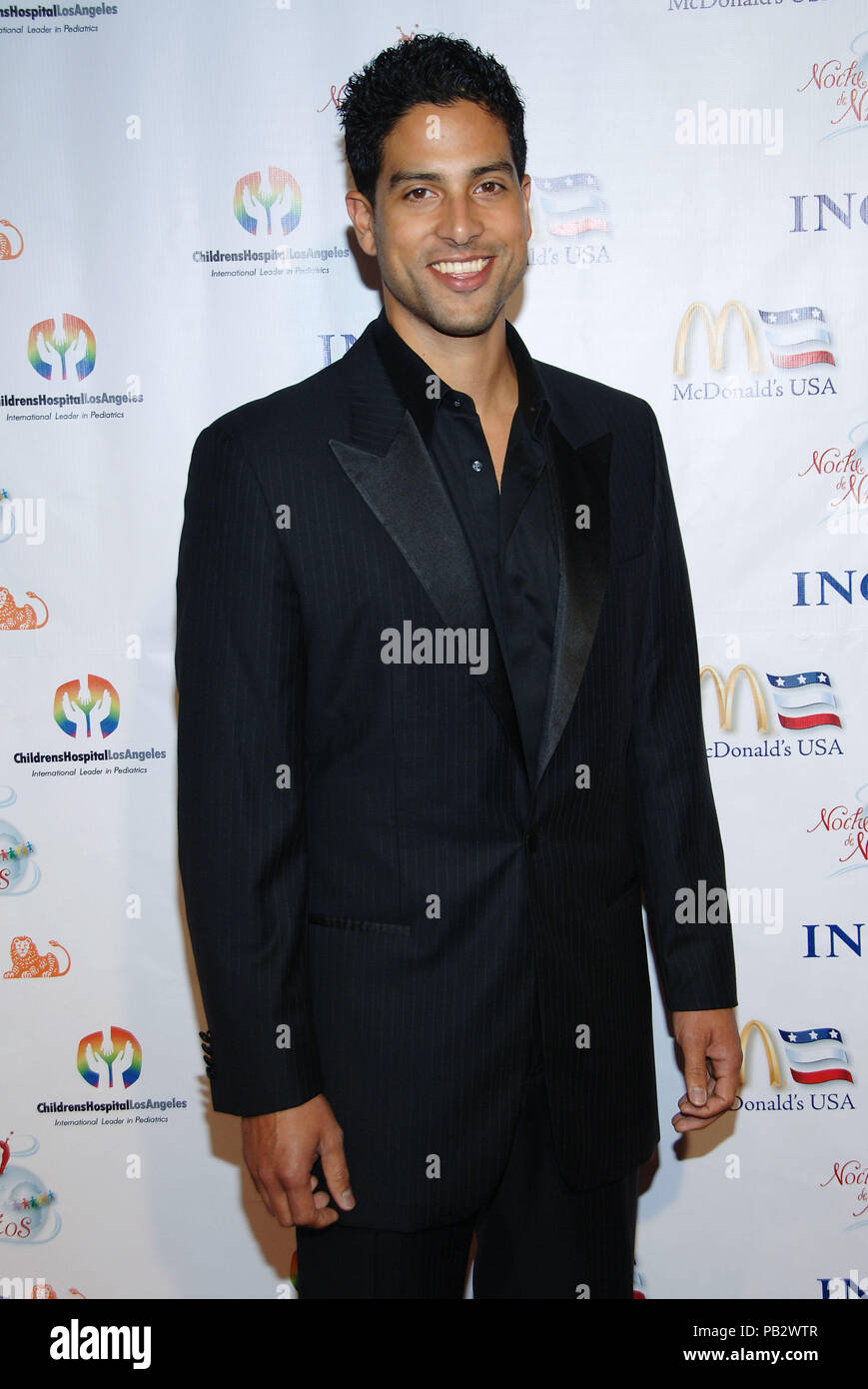 Adam Rodriguez (CSI Miami )arriving at the NOCHE DE NINOS GALA honoring ...
