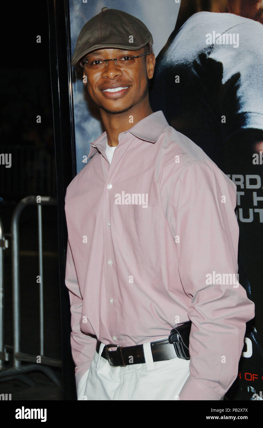 RJ Smith arriving at the SHOOTER premiere at the Westwood Village ...