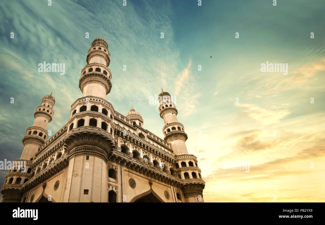 Arches of charminar hi-res stock photography and images - Alamy
