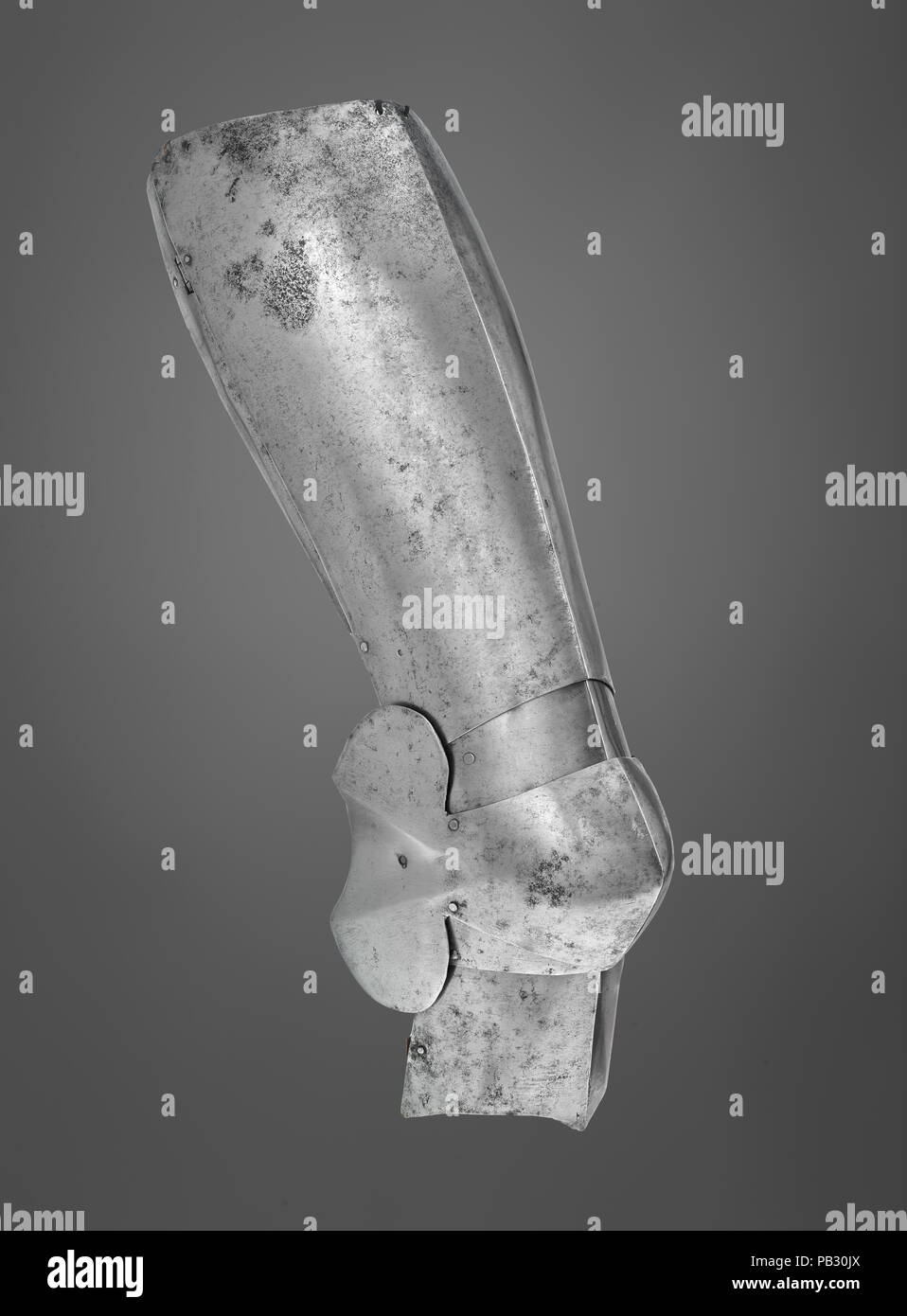 Right cuisse and poleyn, probably Italian, about 1420 Stock Photo - Alamy