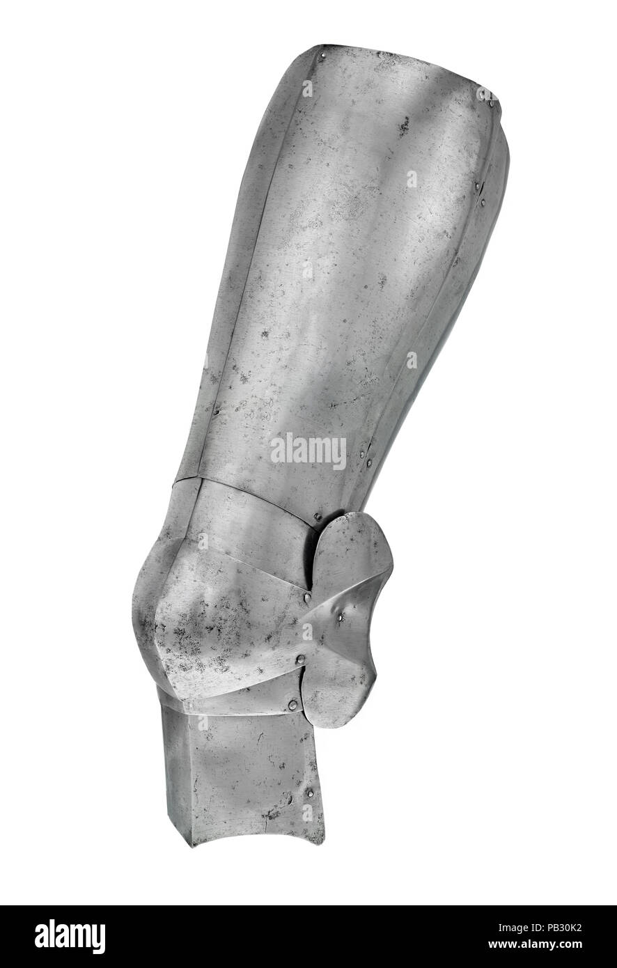 Left cuisse and poleyn, probably Italian, about 1420 Stock Photo - Alamy