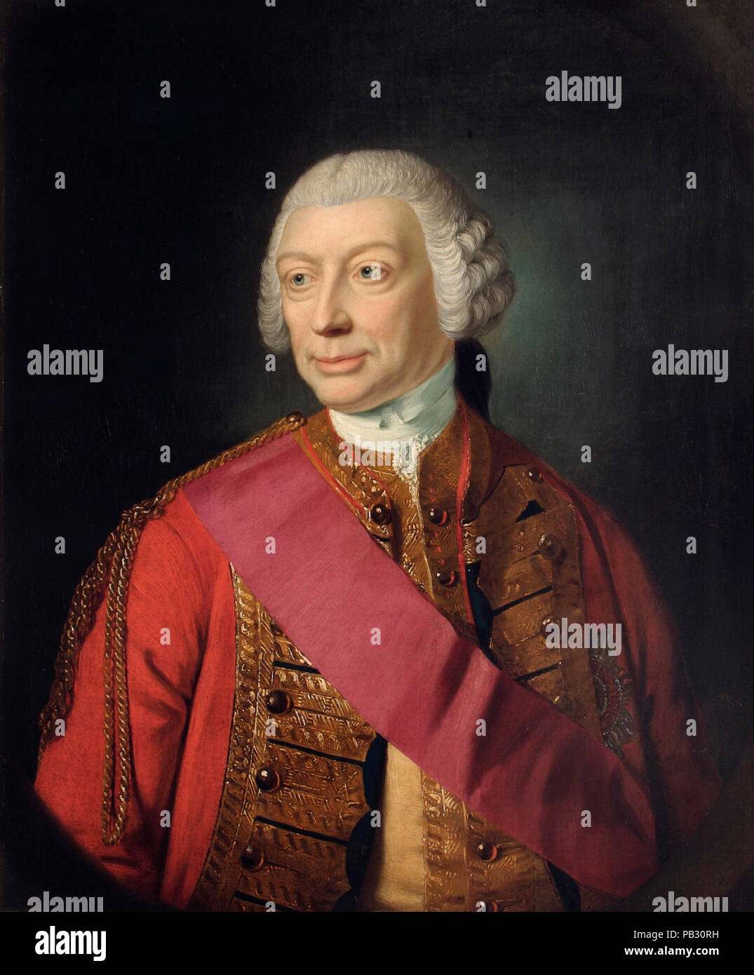 Portrait of Sir John Ligonier Stock Photo - Alamy