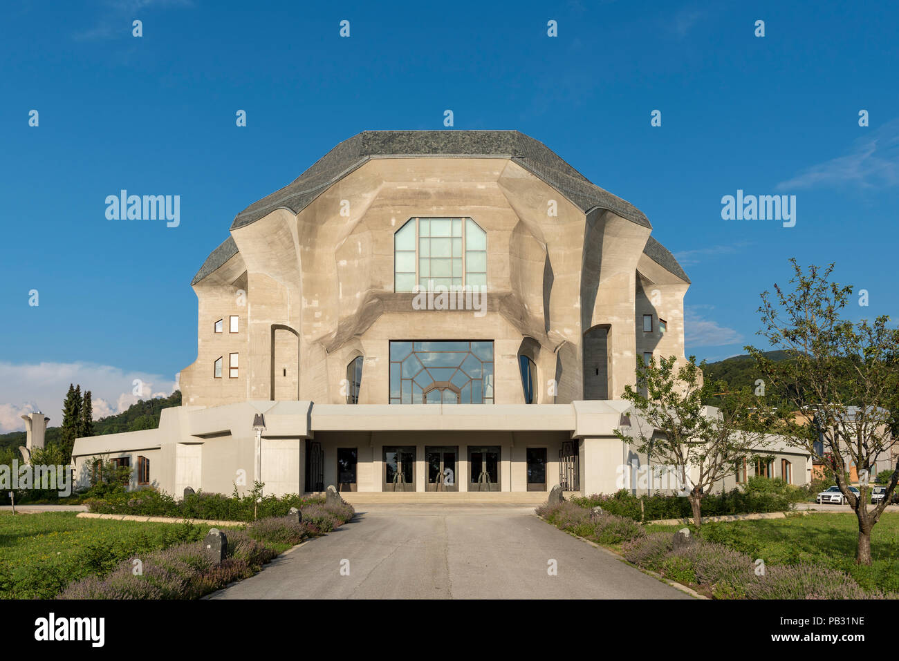 Goetheanum building in Dornach, Switzerland Stock Photo - Alamy