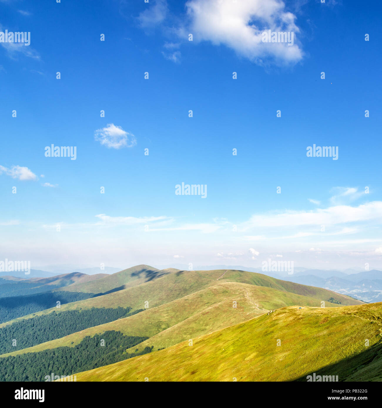 Mountainous carpathian landscape ukraine hi-res stock photography and ...