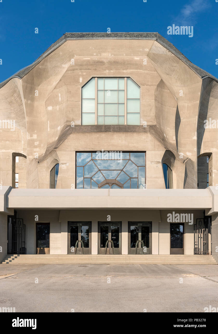 Goetheanum building in Dornach, Switzerland Stock Photo - Alamy
