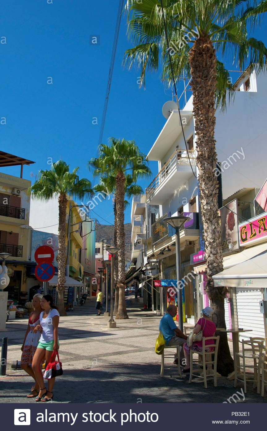 Hersonissos Crete Stock Photos & Hersonissos Crete Stock Images - Alamy