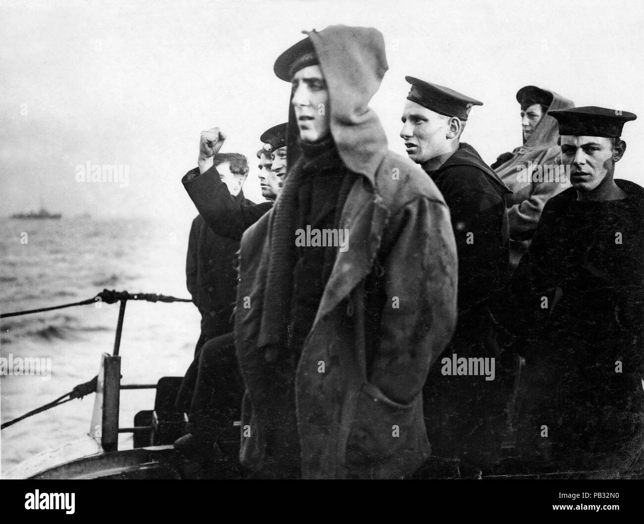 Official photograph showing sailors aboard navy ship Stock Photo - Alamy